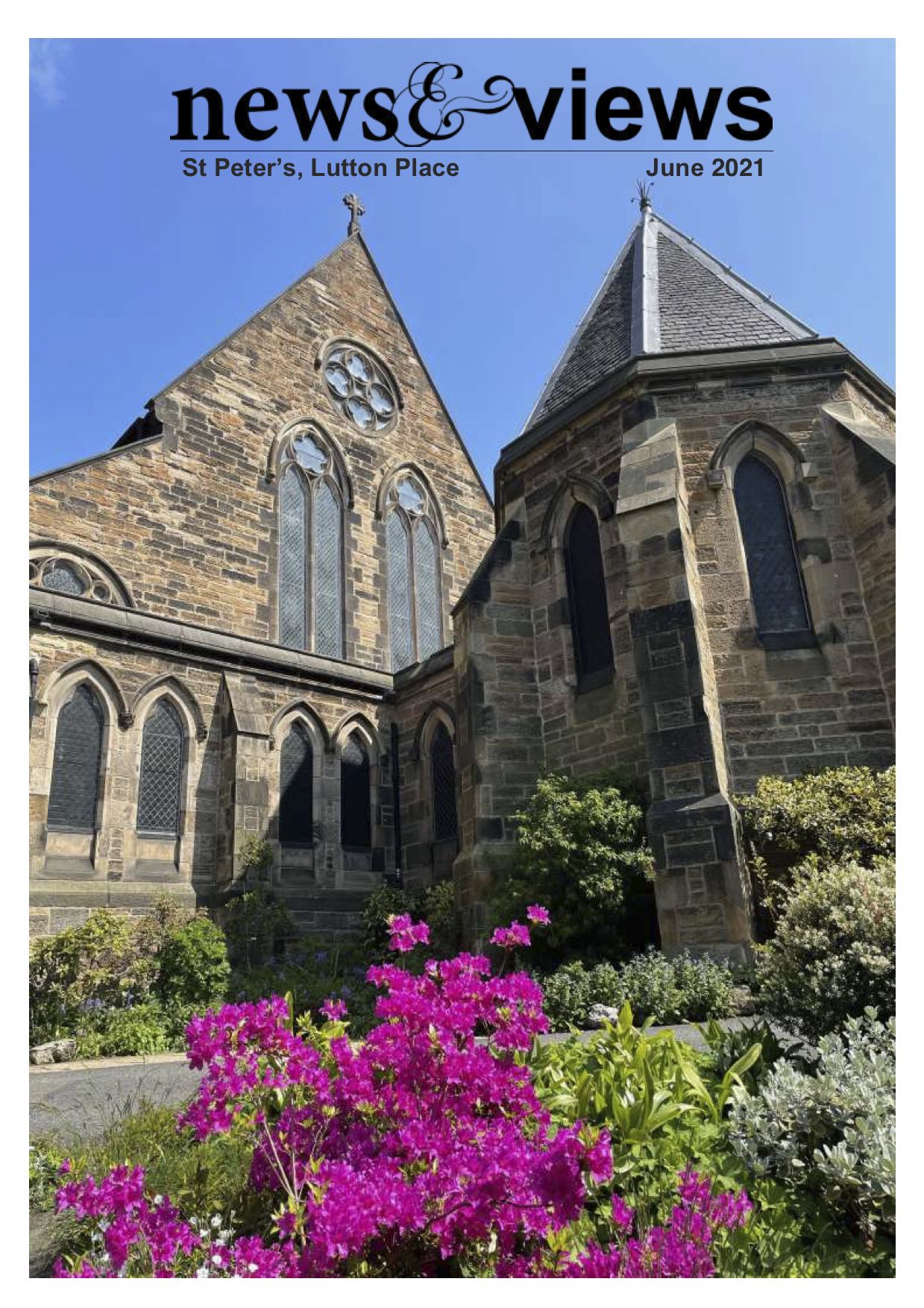 News & Views: June 2021 – St Peter's, Lutton Place